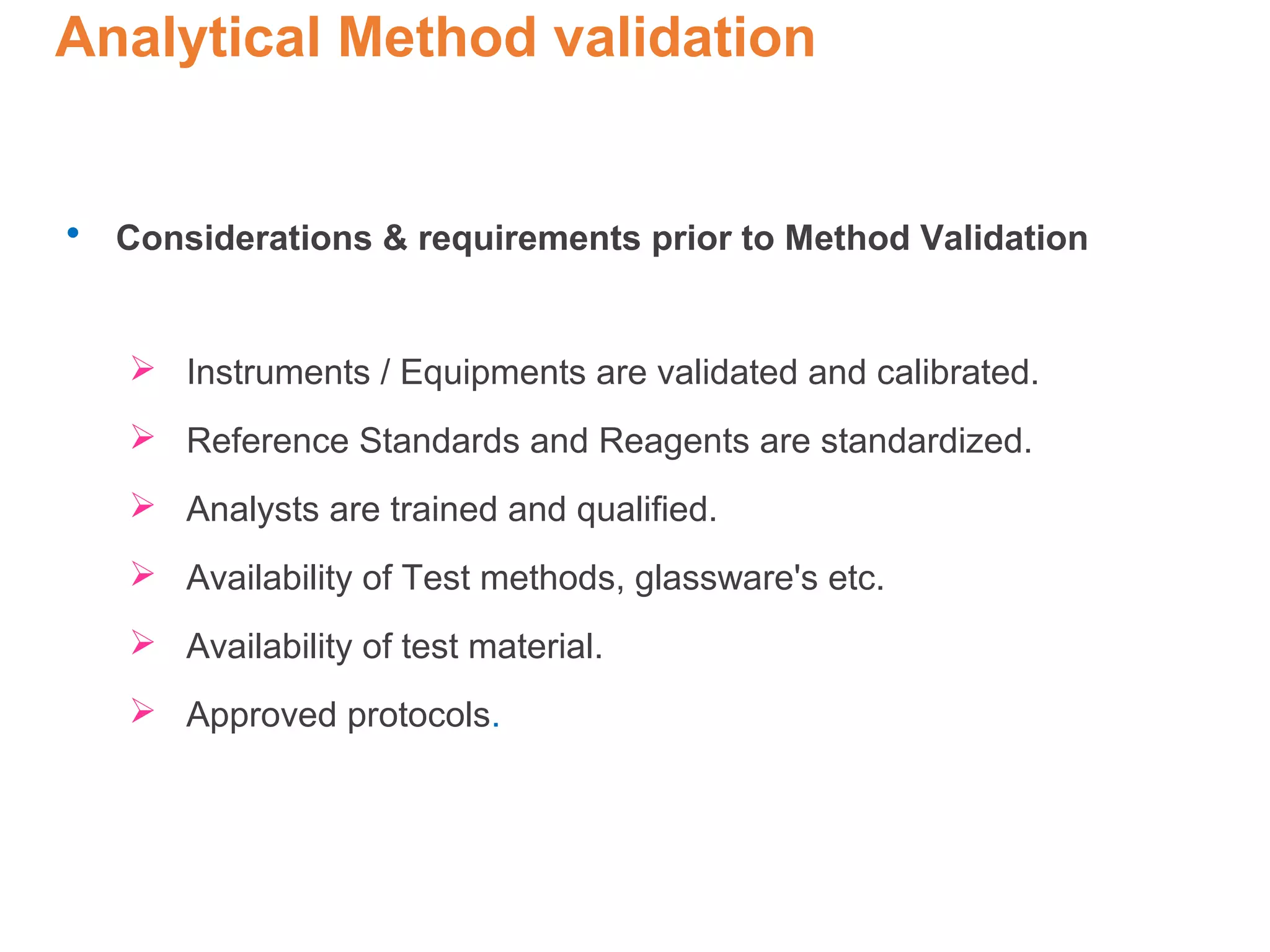 Related Substances-Method Validation-PPT_slide | PPT