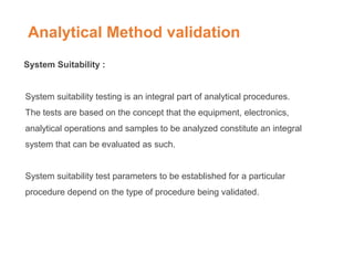 Related Substances-Method Validation-PPT_slide | PPT