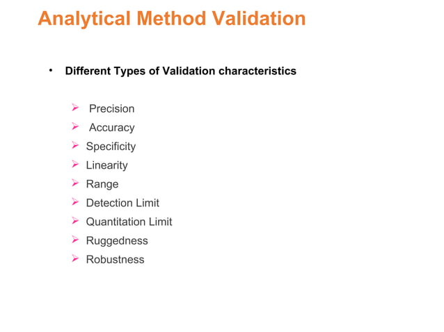 Related Substances-Method Validation-PPT_slide