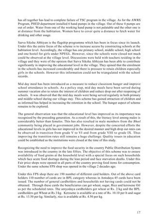 Village Report and Case study_GUNA_MP | PDF