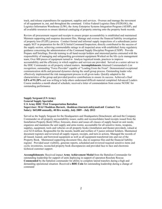 Supply Management Resume O'Rourke | PDF