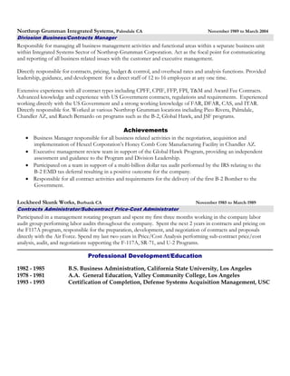 James Shields Resume1 | PDF | Aviation Industry | Industries