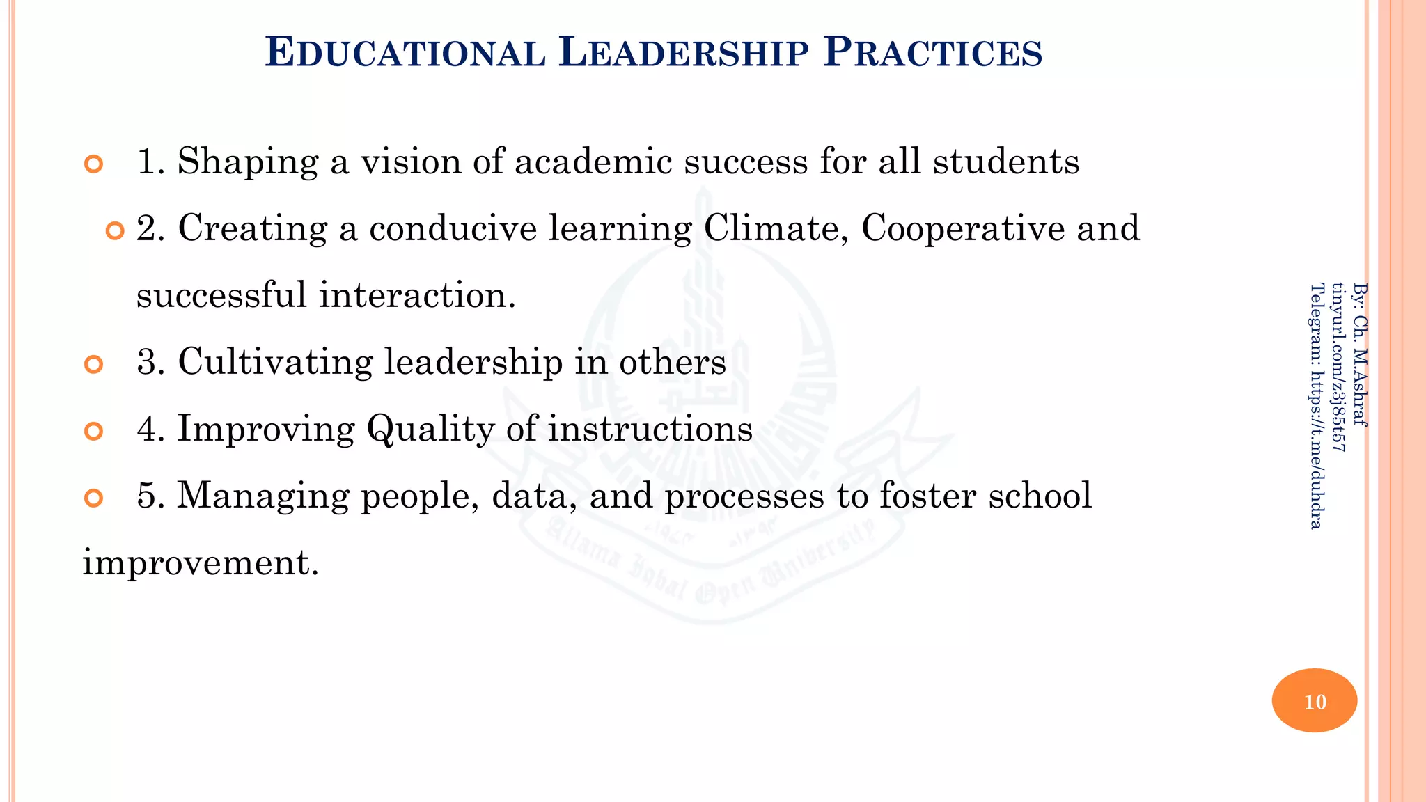 Educational Leadership | PDF