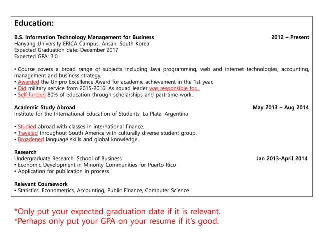 5. Education & Qualifications | PPT