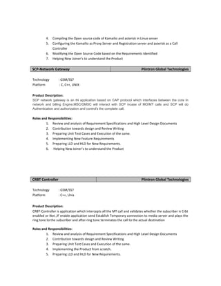Ezhilarasu_C,C++,Telecom,Resume | DOC