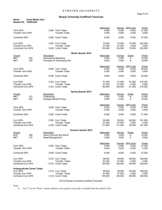 Hart, Jamie_Unofficial Transcripts | PDF