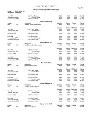 Hart, Jamie_Unofficial Transcripts | PDF