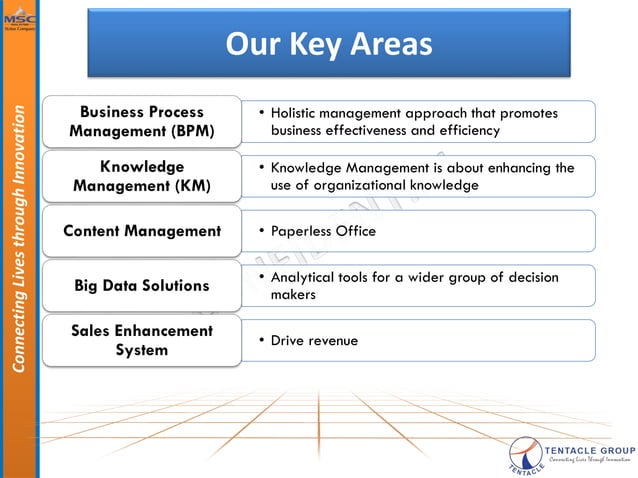 Tentacle Technologies Introduction | PDF | Management Consulting ...