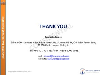 Tentacle Technologies Introduction | PDF | Management Consulting ...