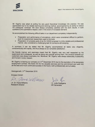 Ericsson references | PDF