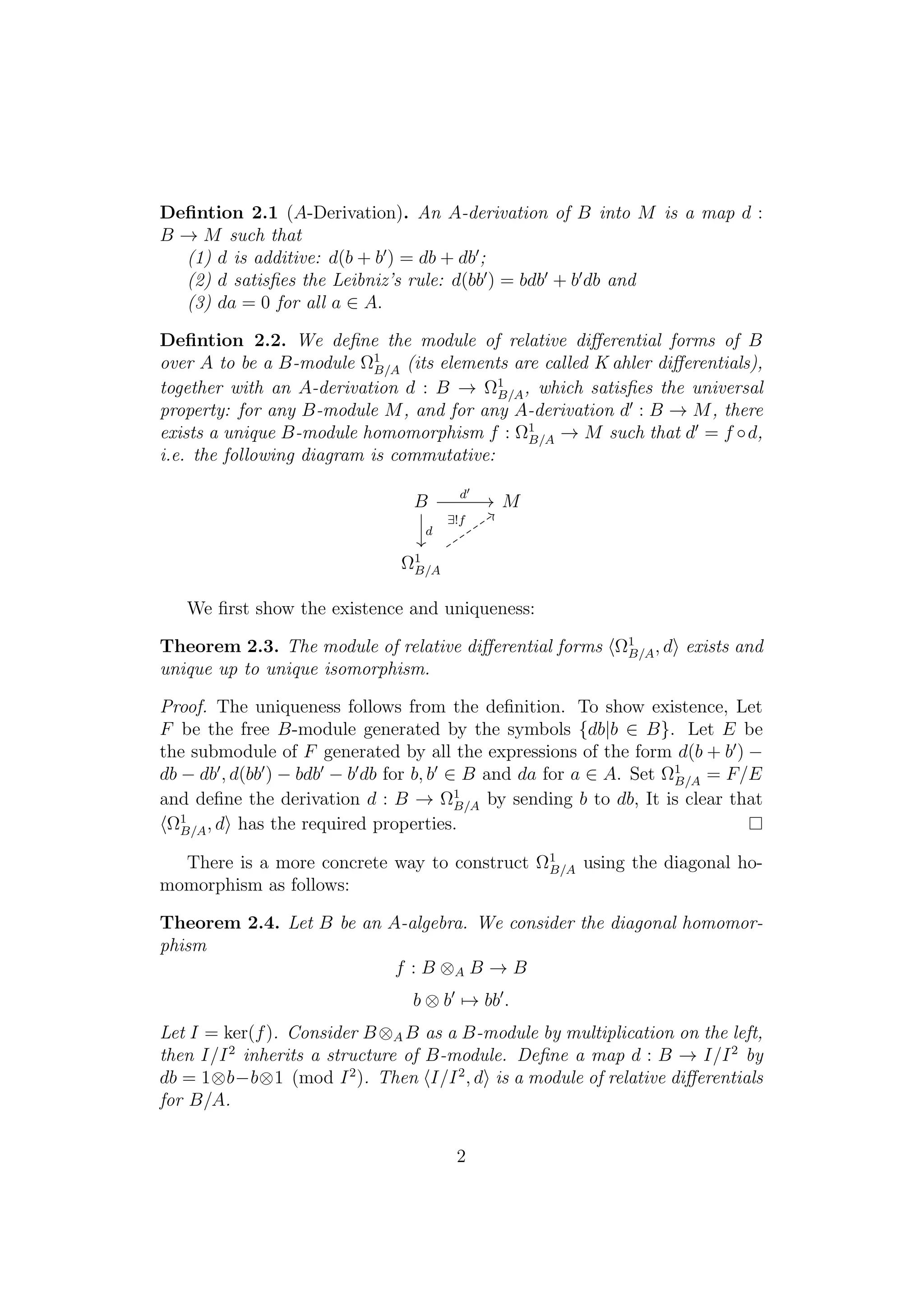 Kahler Differential and Application to Ramification - Ryan Lok-Wing ...