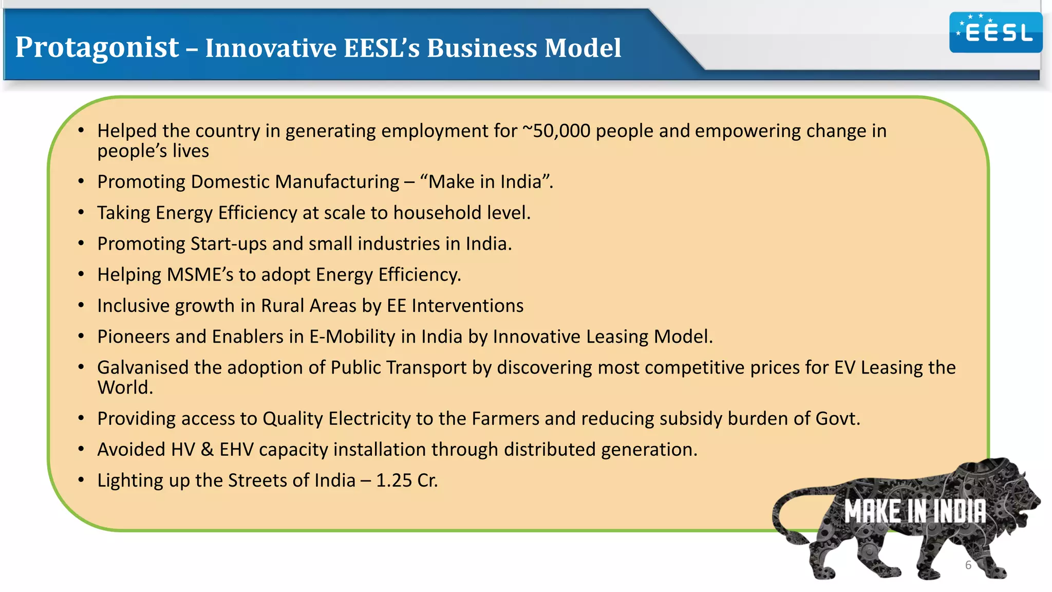 Introduction to India's public super ESCO model, Abhishek Gupta | PPT