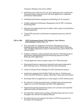 PaulSaivetzPerfMngmtResume20141204 | DOC | Web Development | Internet