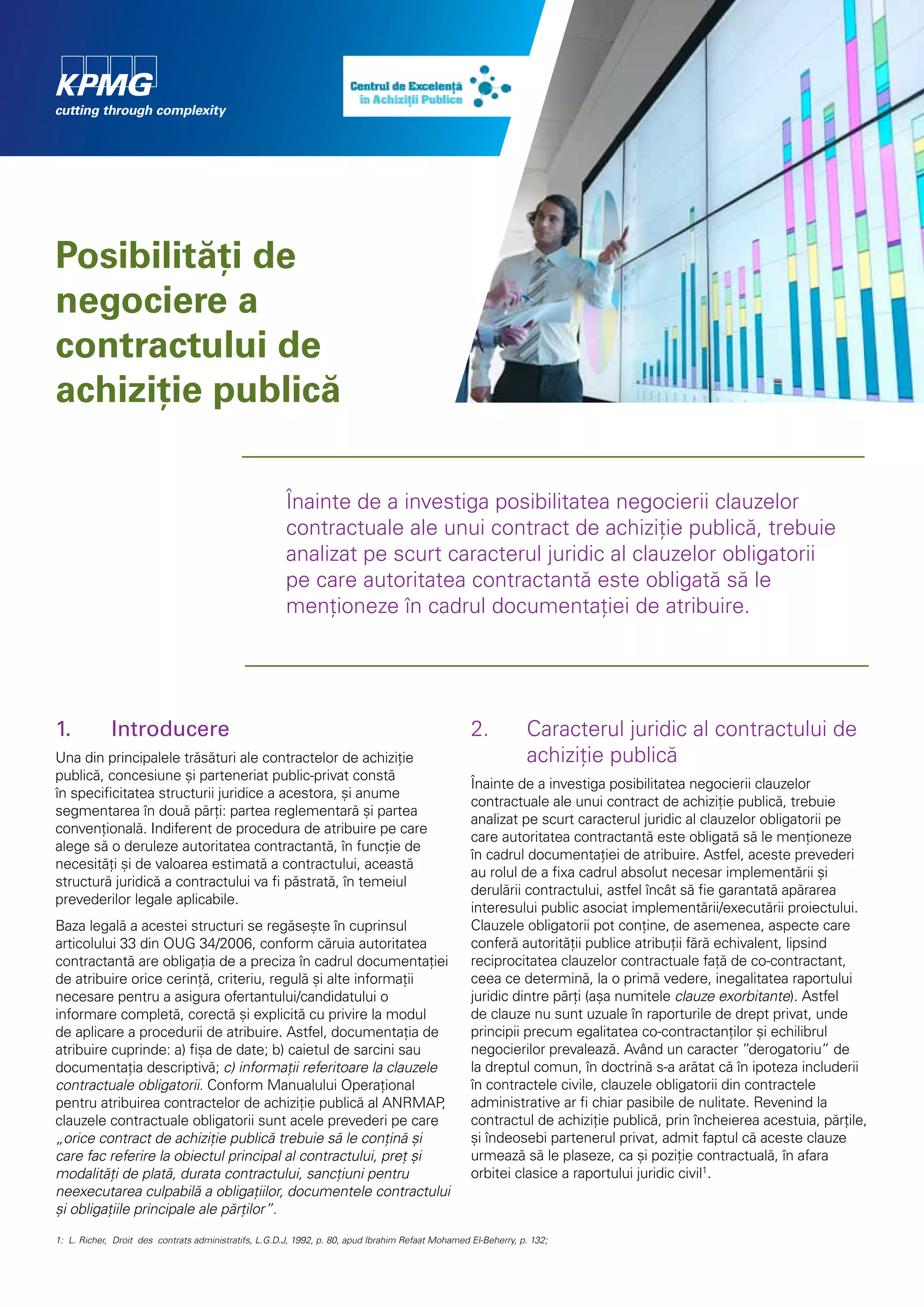 Posibilitati de negociere a contractului de achizitie publica | PDF