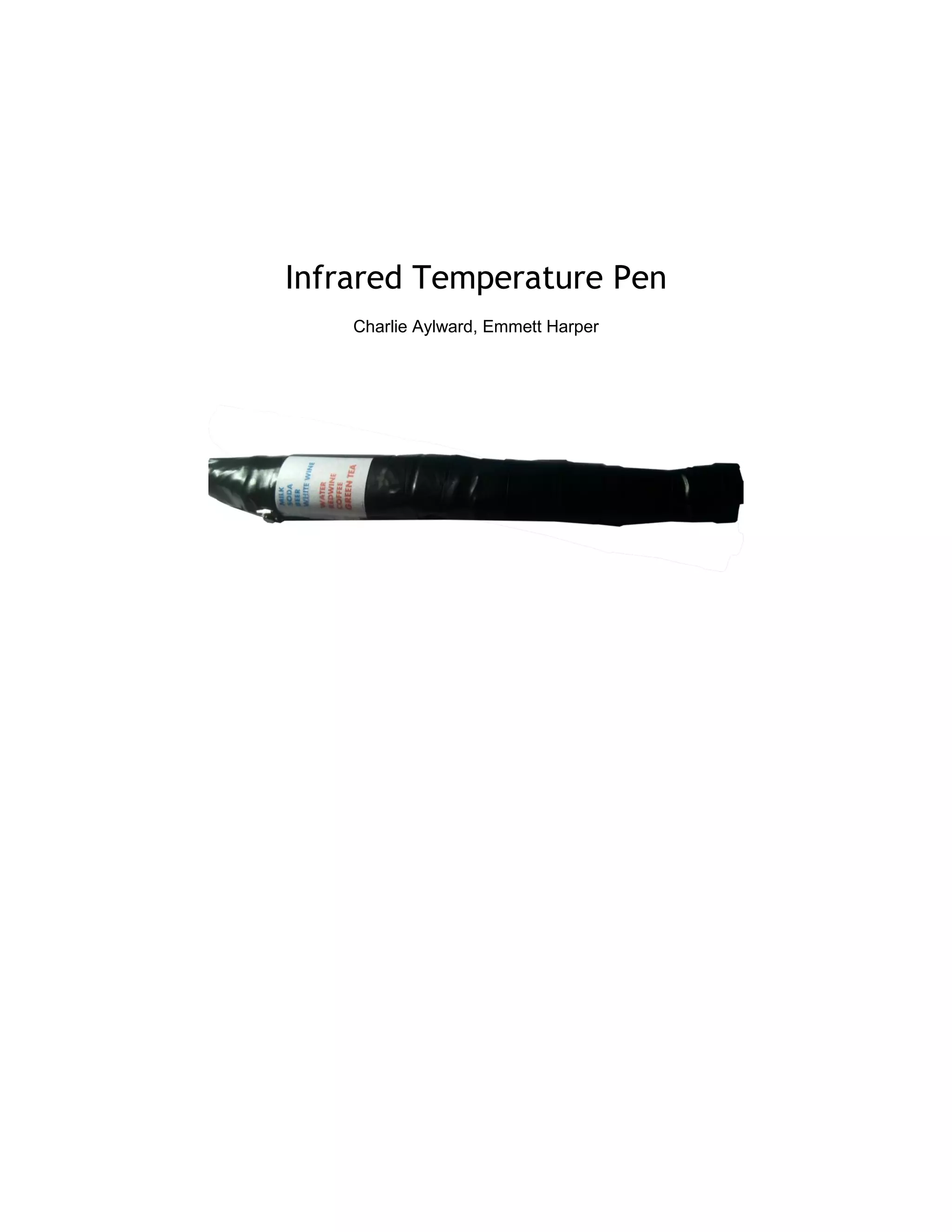 Infrared Temperature Pen | PDF | Computer Peripherals | Computing