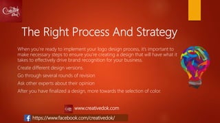 5 effective logo design tips for your brand | PPTX