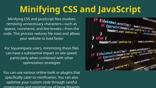 5 Effective Strategies For Squarespace Speed Optimization | PPT