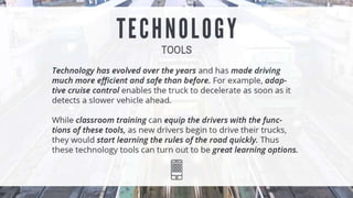 5 Effective Training Tools for Truck Drivers | PPTX | Commercial Trucks ...