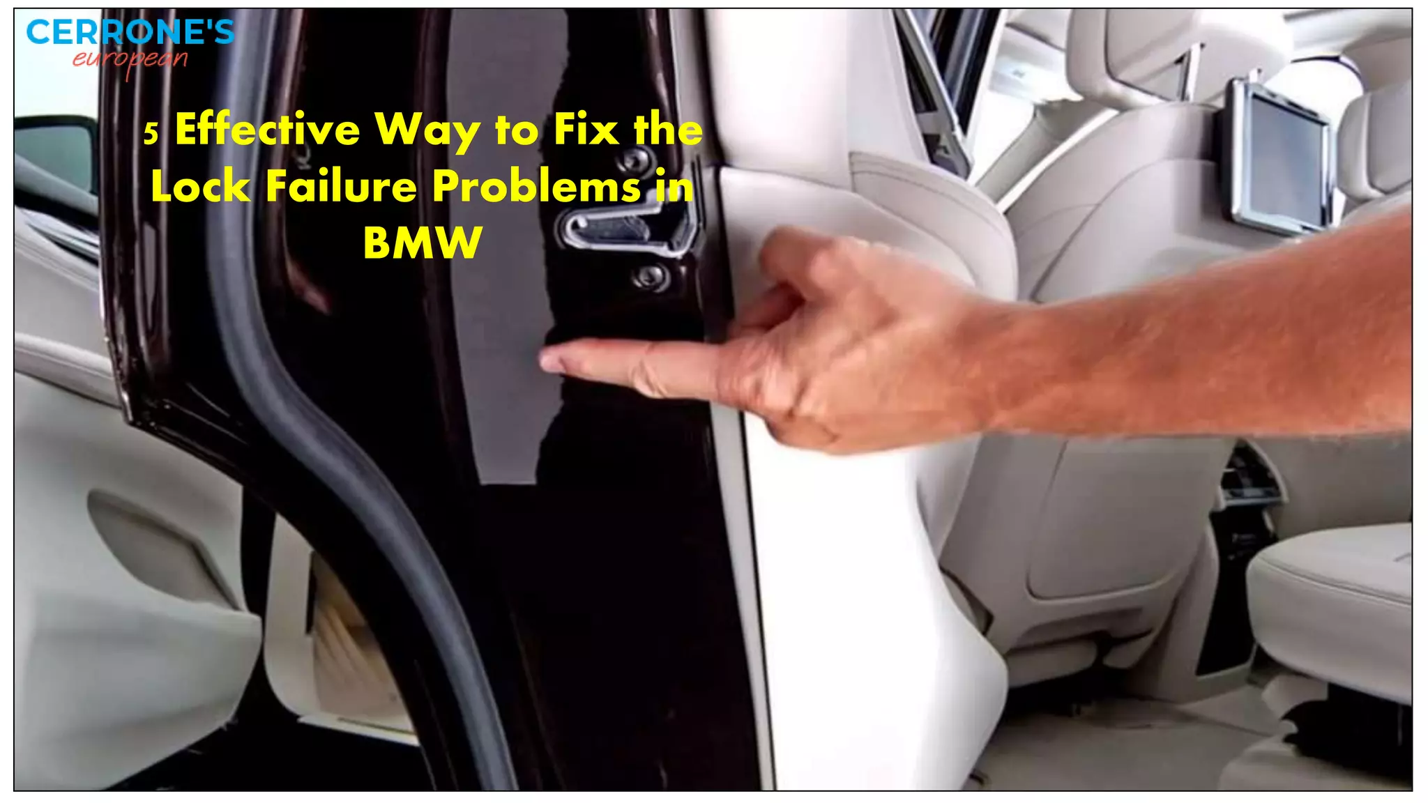 5 Effective Way to Fix the Lock Failure Problems in BMW | PPT