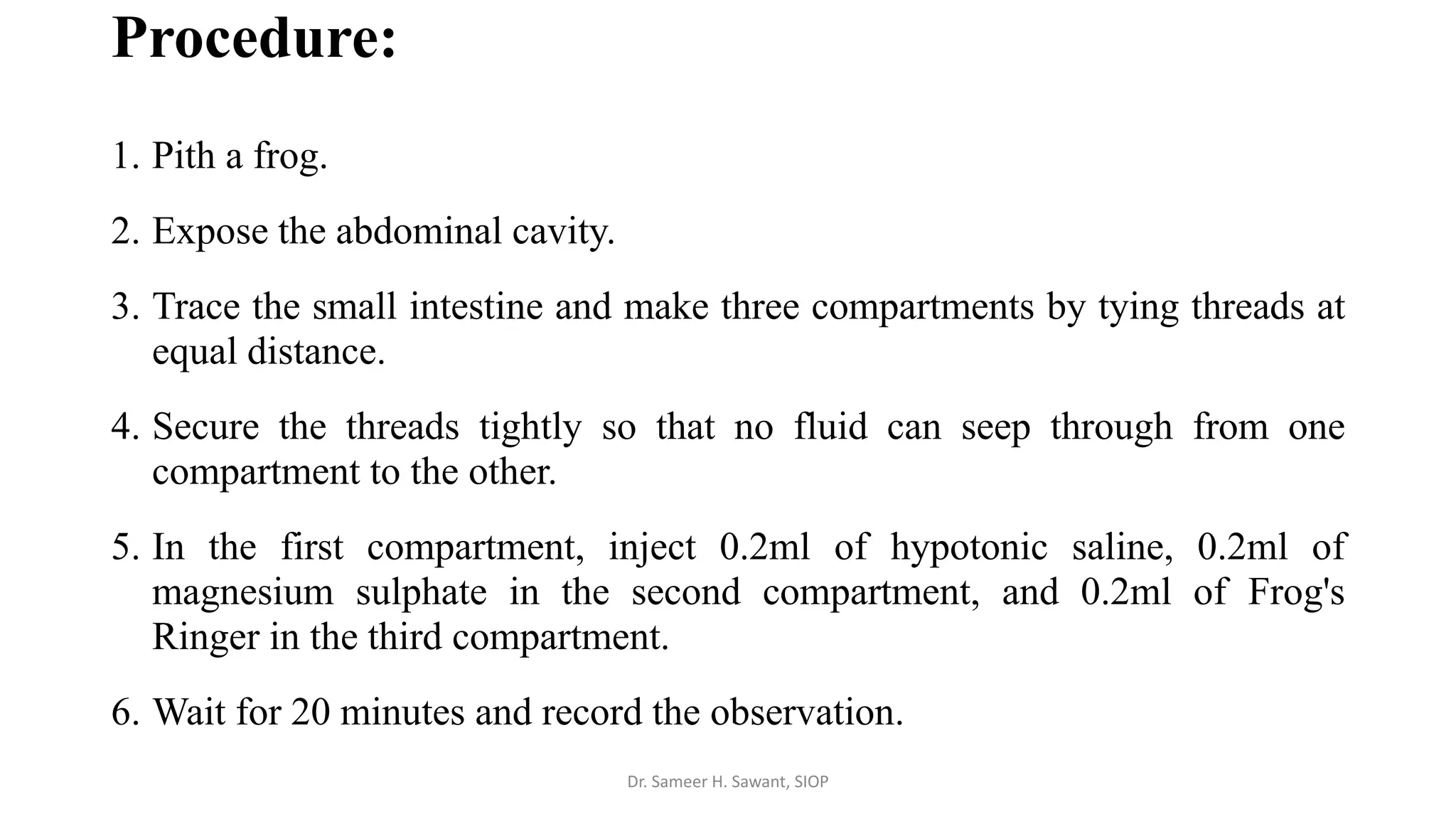 5 Effect of saline purgative on frog intestine .pptx