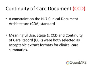 Interoperability, the rise of HL7 and FHIR | PPTX
