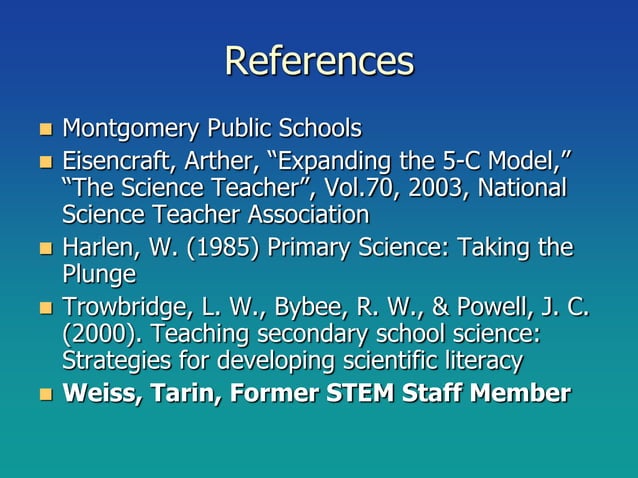 5 E instructional model | PPT
