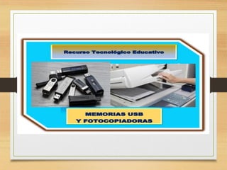 5 Ejemplos de Recursos Tecnológicos en la Educaión | PDF