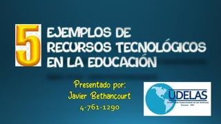5 ejemplos de recursos tecnológicos en la educación | PDF | Technology & Computing