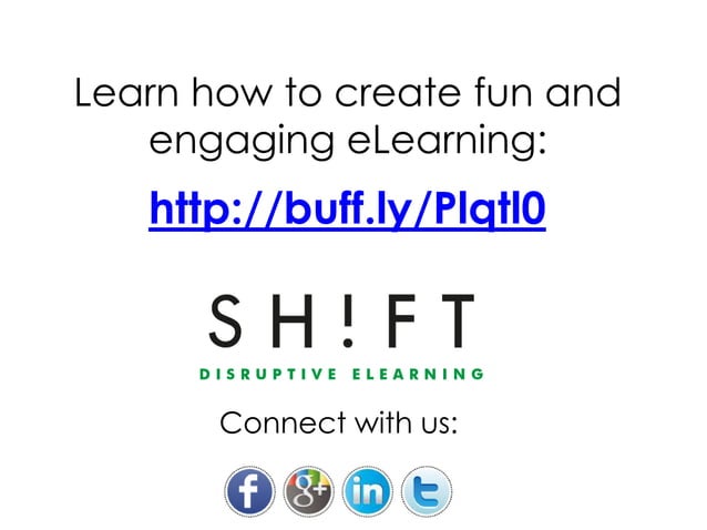 5 eLearning boredom busters | PPT