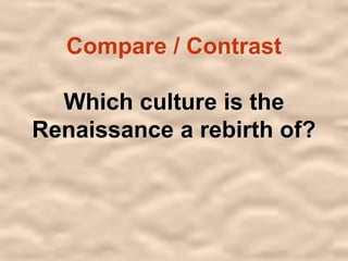 lecture on renaissance art | PPTX | Modern Art | Fine Art