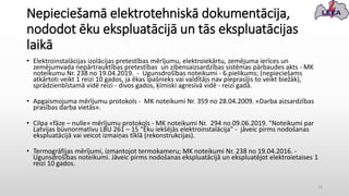 Ēku elektroinstalācija. Kļūdas un ieteikumi. | PPT
