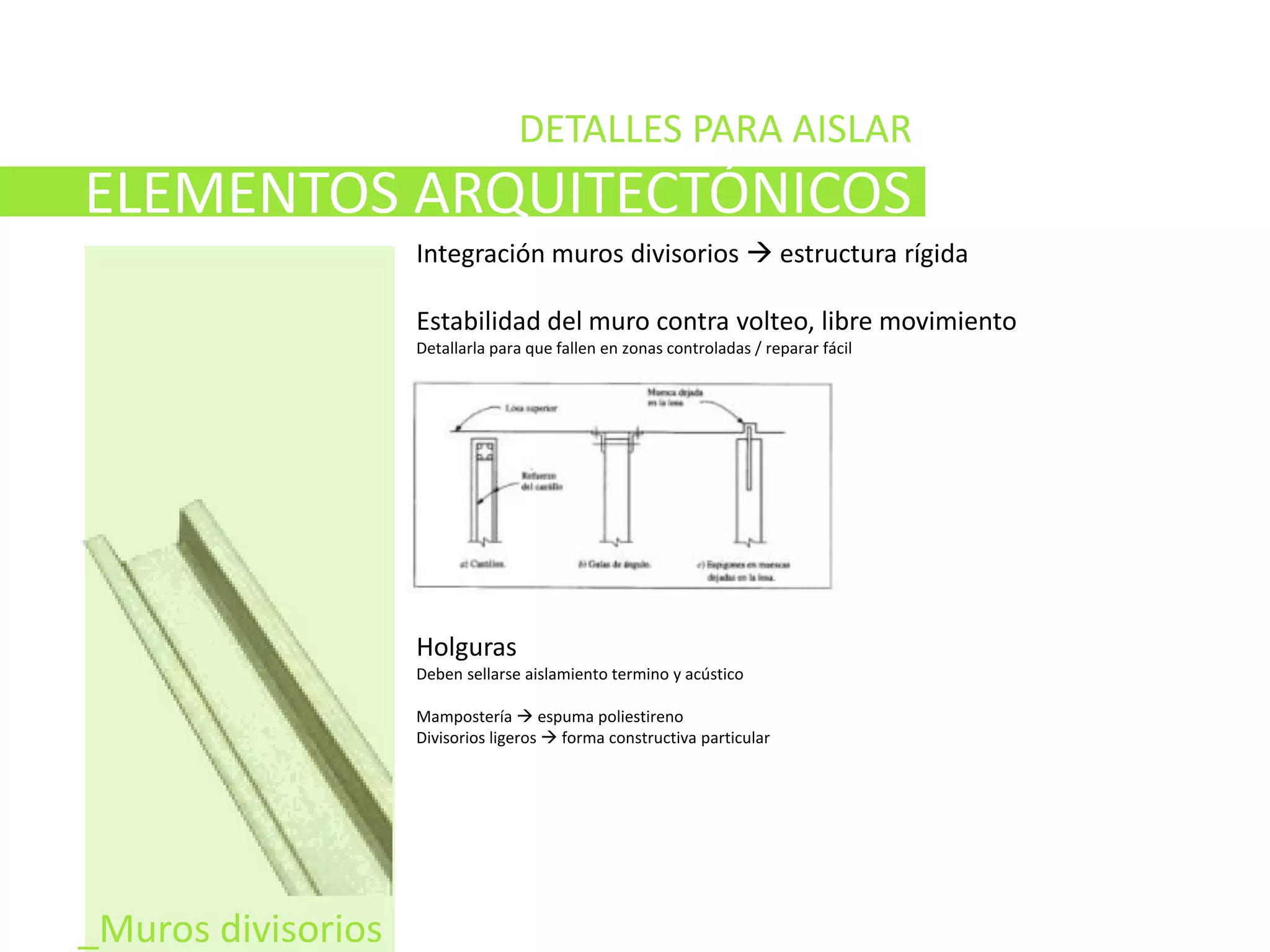 5 elementos estructurales y no estructurales | PDF