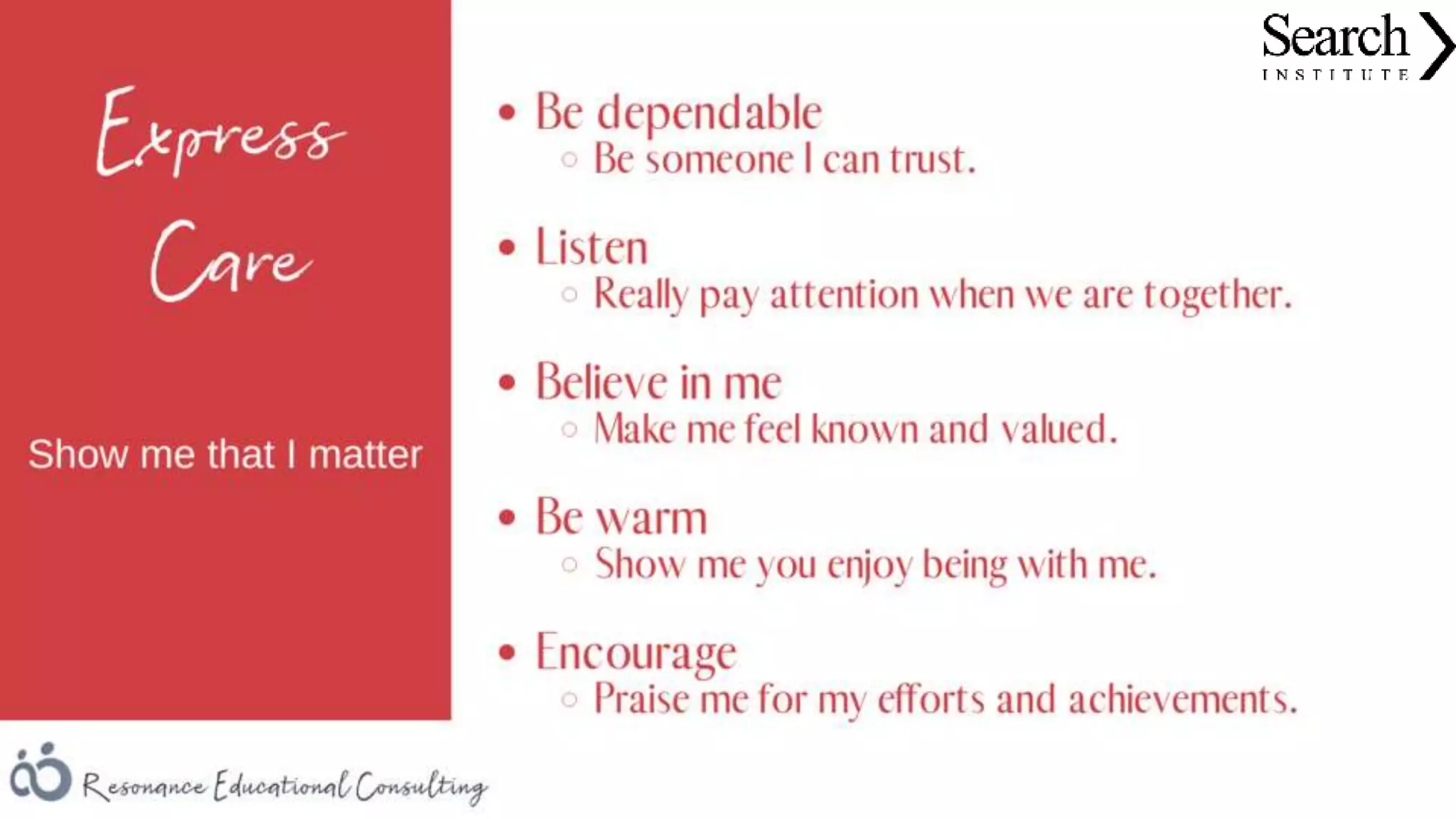 5 elements of a developmental relationship | PPTX