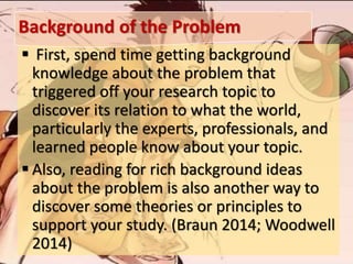 elements of_a_research_project | PPT