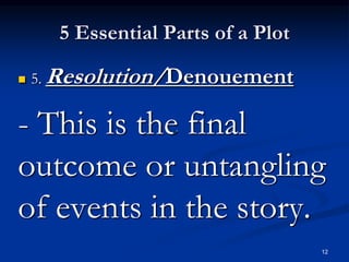 5 elements of a short story | PPT