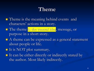 Five Elements of a Short Story Class.ppt