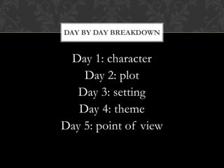 5 elements of a story | PDF
