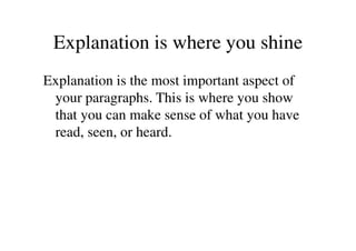 5 Elements Of Expository Writing | PDF