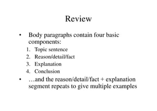 5 Elements Of Expository Writing | PDF