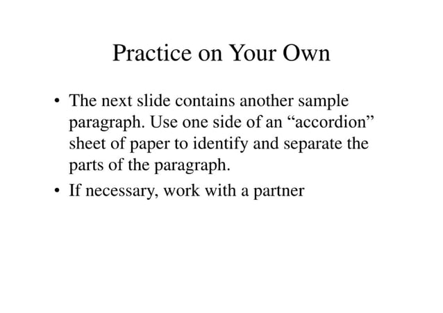 5 Elements Of Expository Writing | PDF