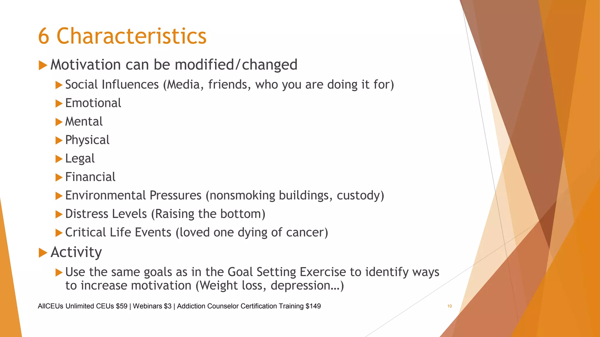 5 elements of motivational interventions & 5 principles of motivational ...