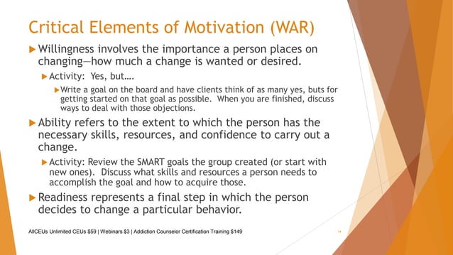 5 elements of motivational interventions & 5 principles of motivational ...