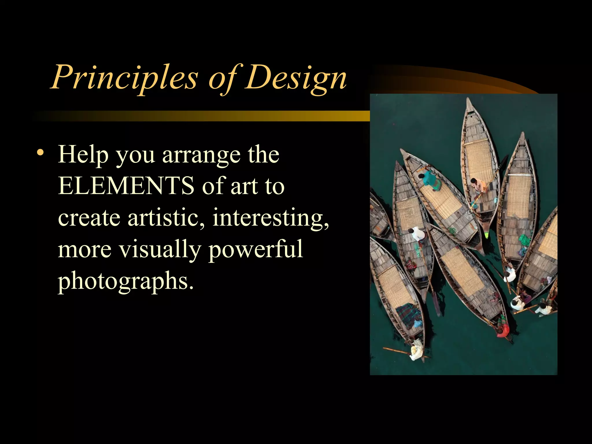5 elements principles of photo | PPT