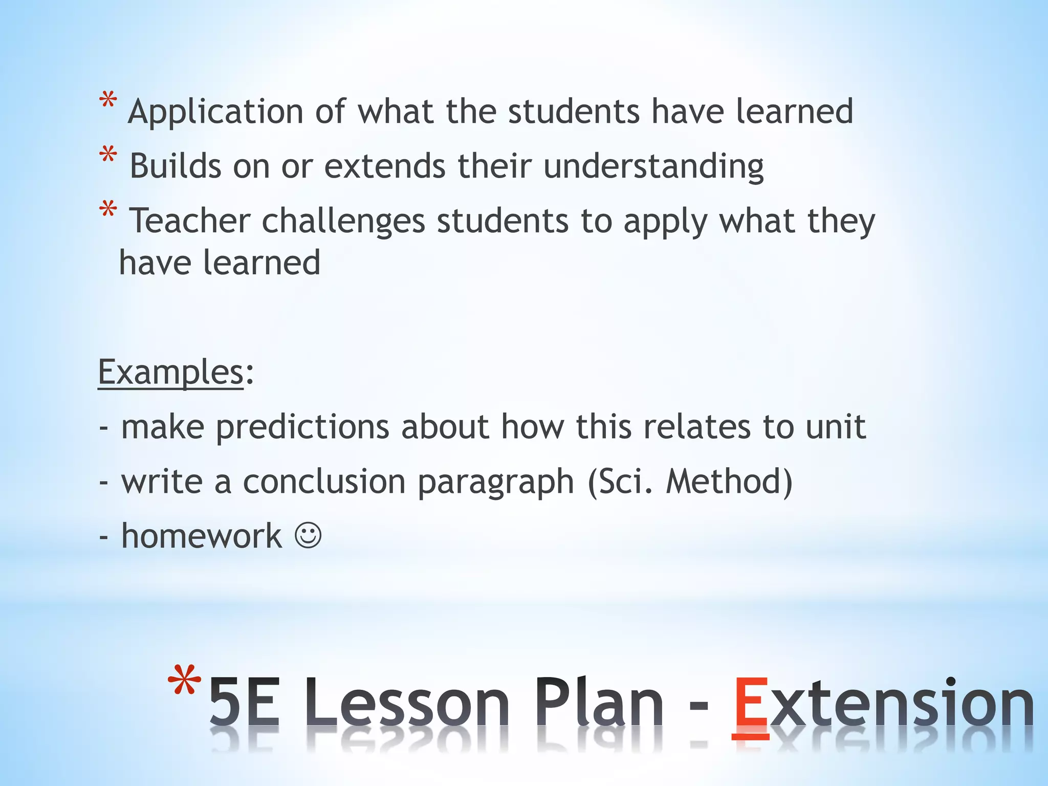 5 e lesson plan format | PPTX