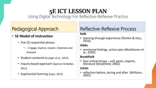 A 5E Lesson Plan to Promote the Use of Reflective-Reflexive Practices ...