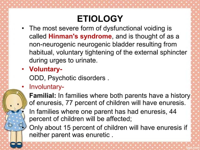 elimination disorders | PPTX