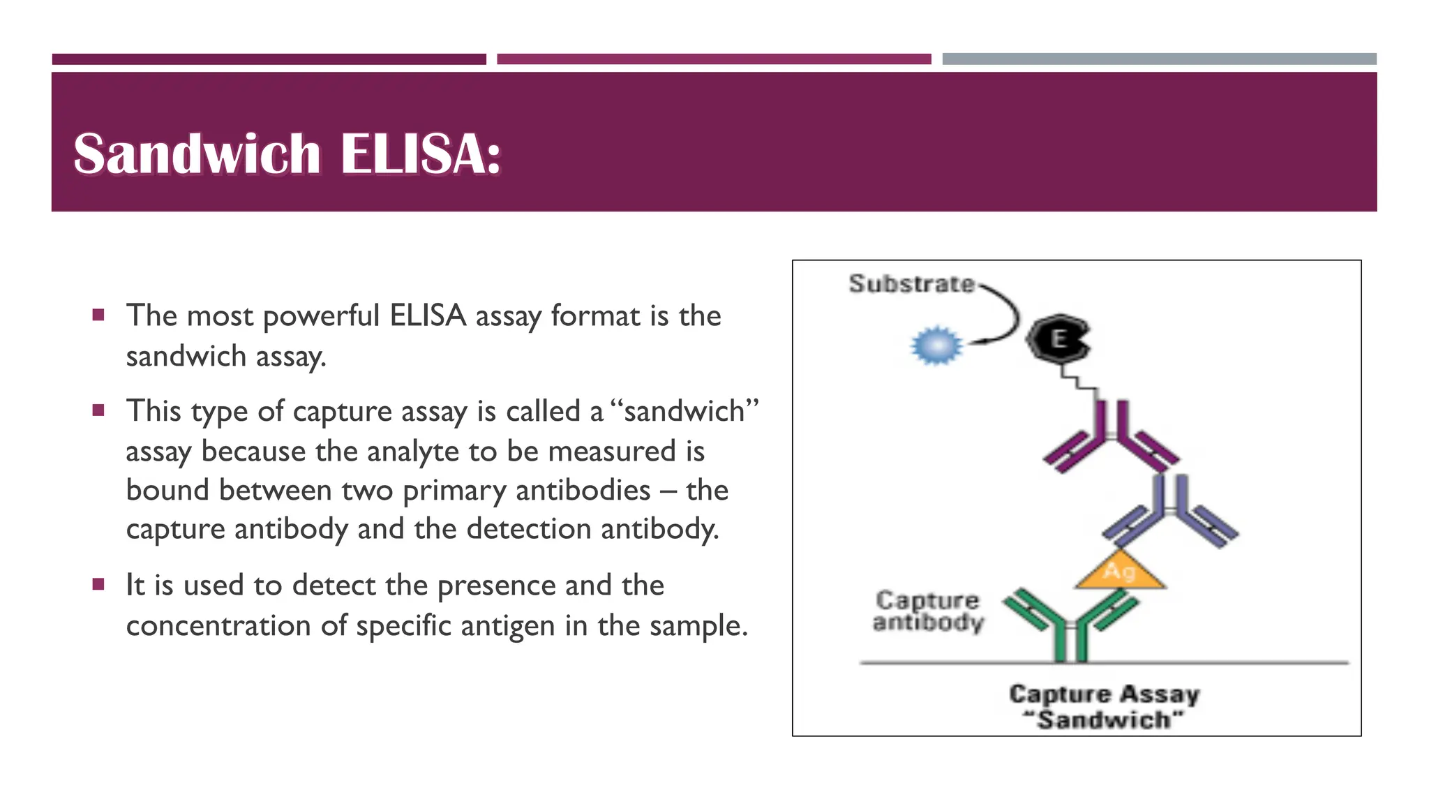 Elisa and types of Elisa it is a technique | PPT