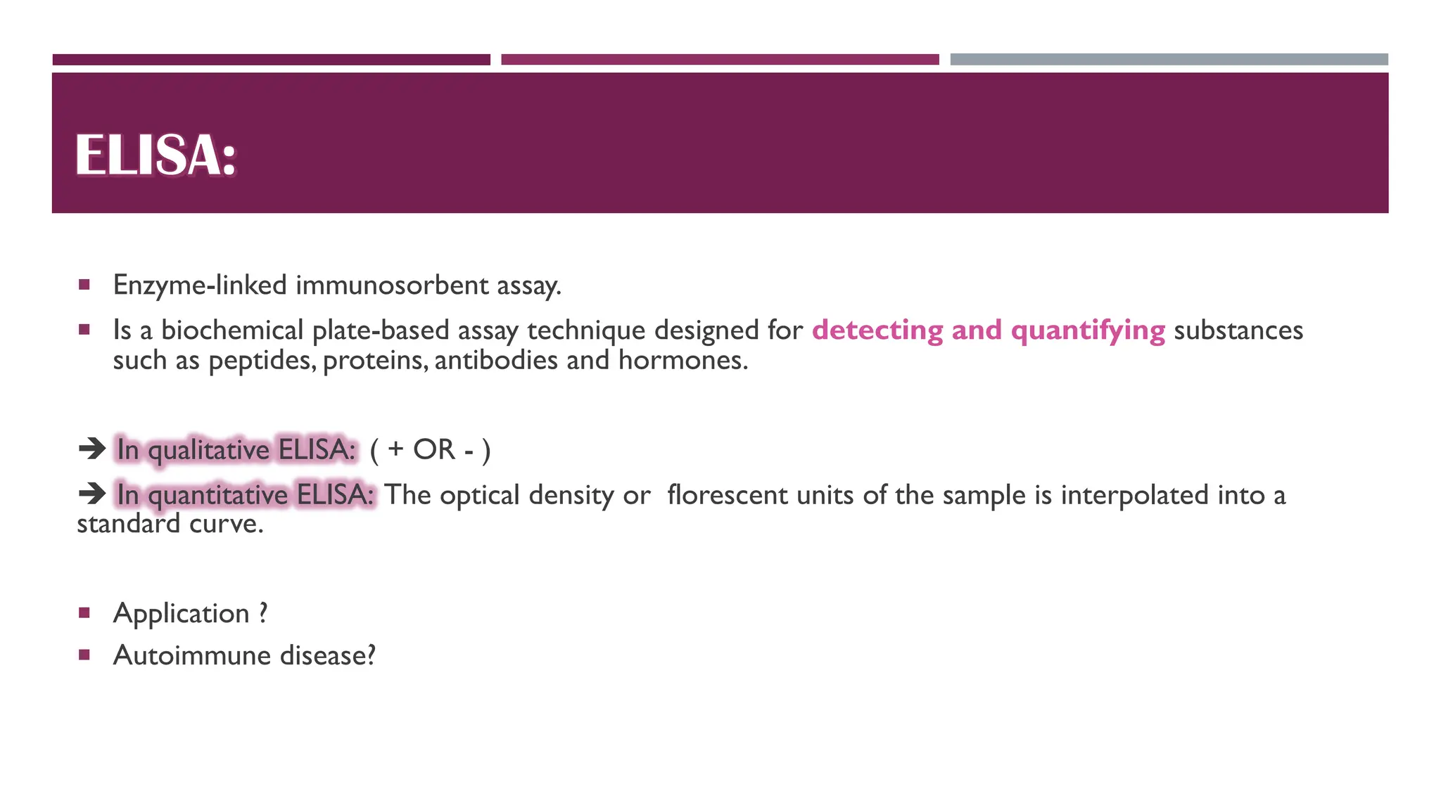 Elisa and types of Elisa it is a technique | PDF