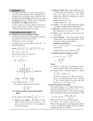 (5) Ellipse (Theory). Module-3pdf | PDF | Physics | Science