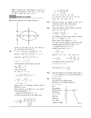 (5) Ellipse (Theory). Module-3pdf | PDF | Physics | Science